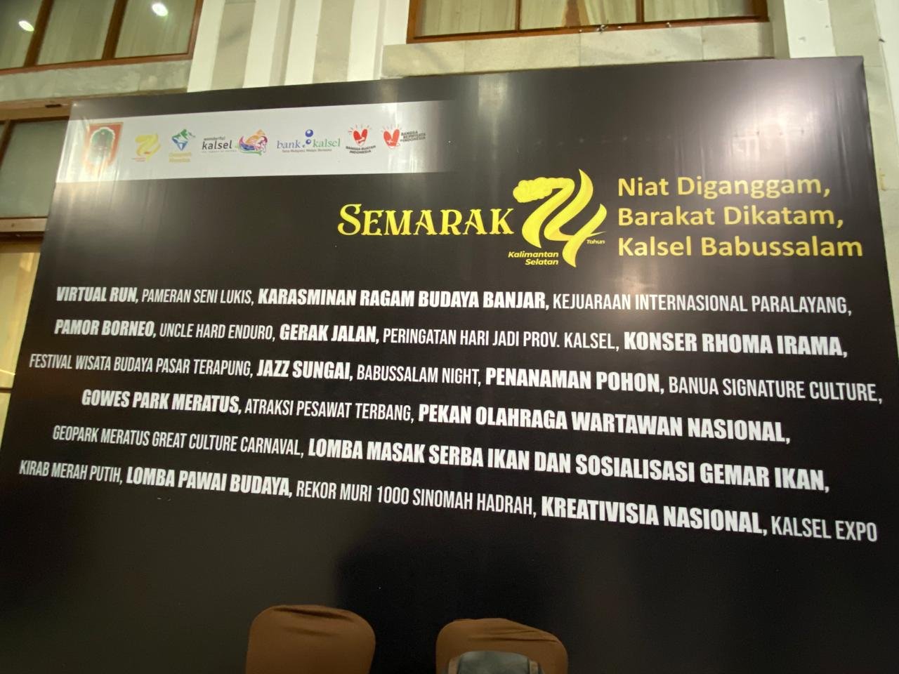 Paman Birin Launching Logo Tema dan Kick Off Semarak Hari Jadi Provinsi ...