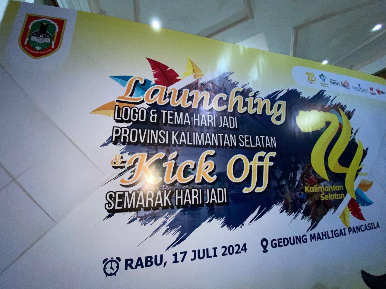 Paman Birin Launching Logo Tema dan Kick Off Semarak Hari Jadi Provinsi ...